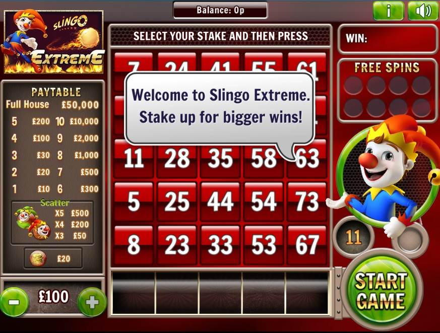 Slingo Extreme Slots | Play Online Slots - 500 Spins | Wizard Slots